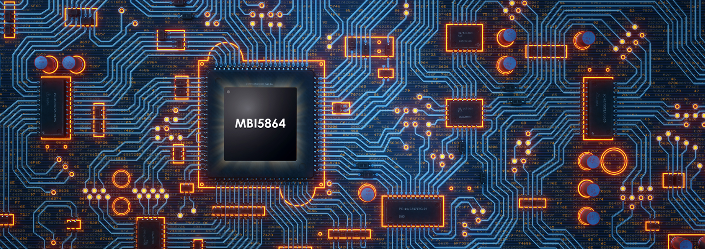 MBI5864 ∣ up to 64-scan mini-LED/micro-LED Driver IC ∣ Macroblock